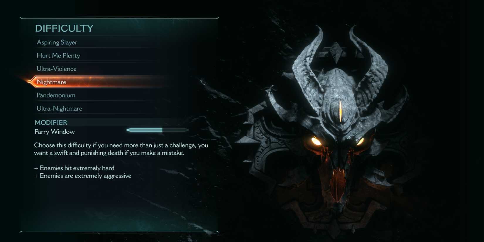 DOOM: The Dark Ages: Difficulty Setting Explained