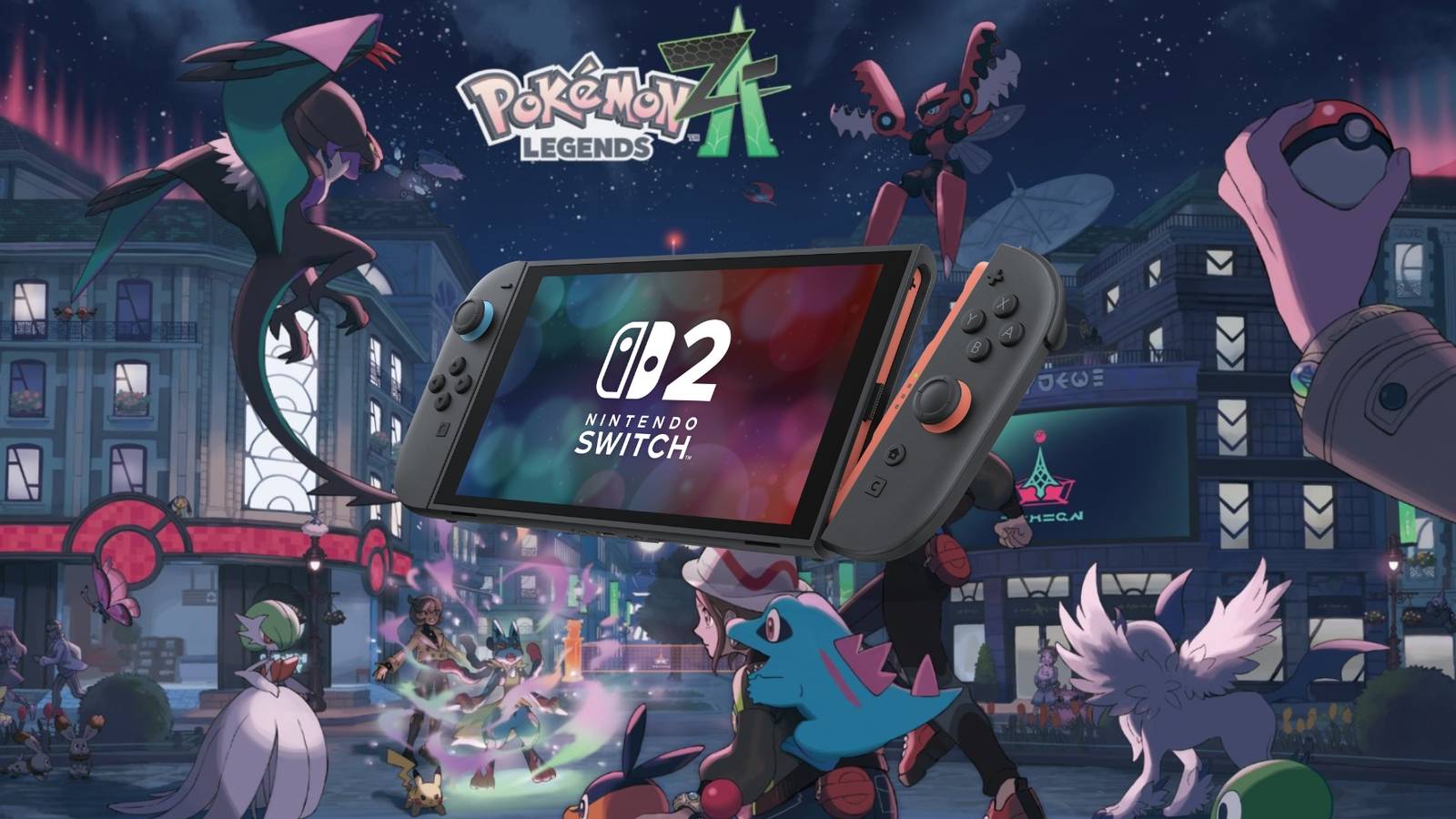 Pokémon Legends ZA Release Date Confirmed for Switch, Switch 2