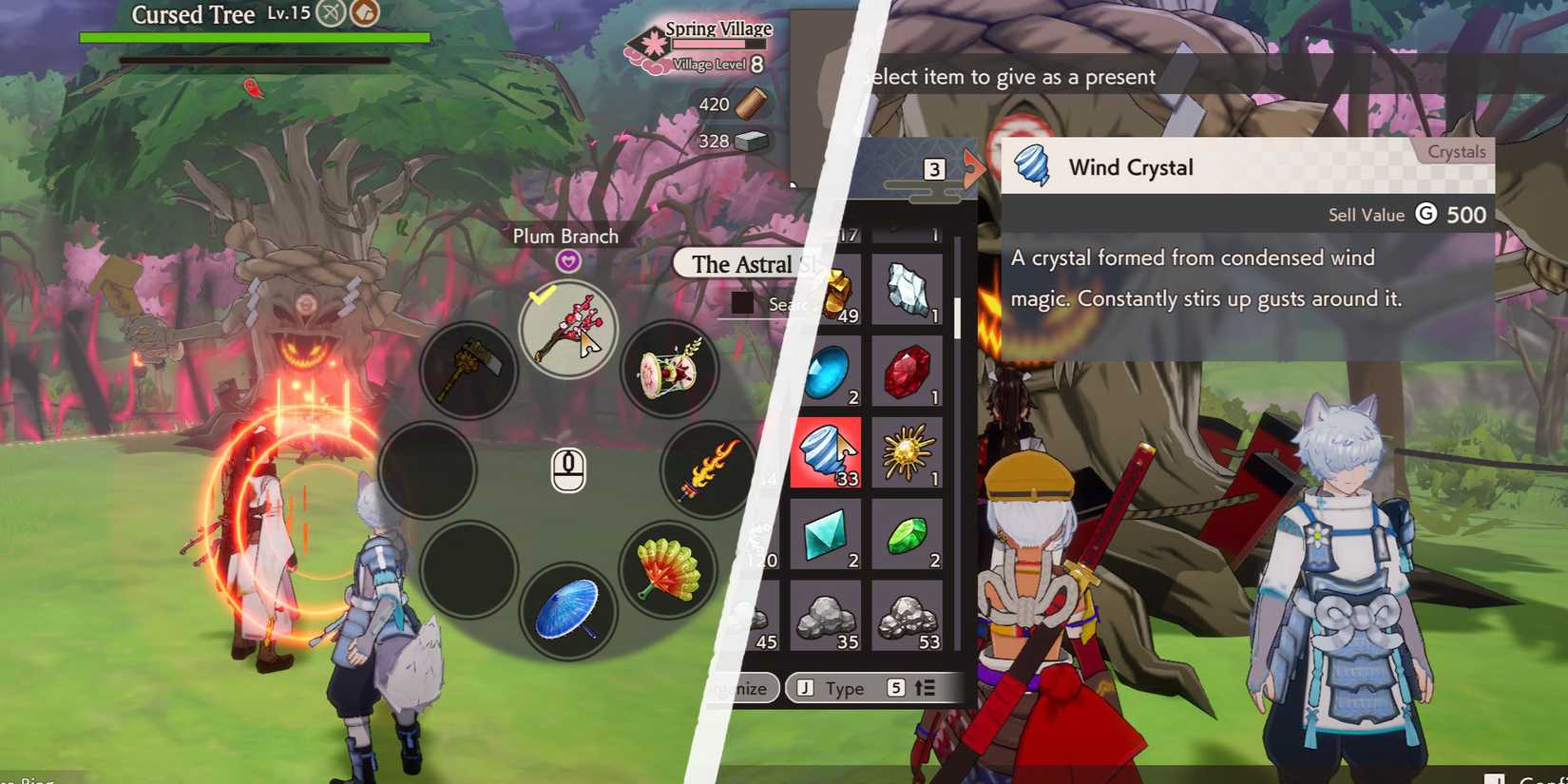 Rune Factory: Guardians of Azuma: How To Befriend The Cursed Tree