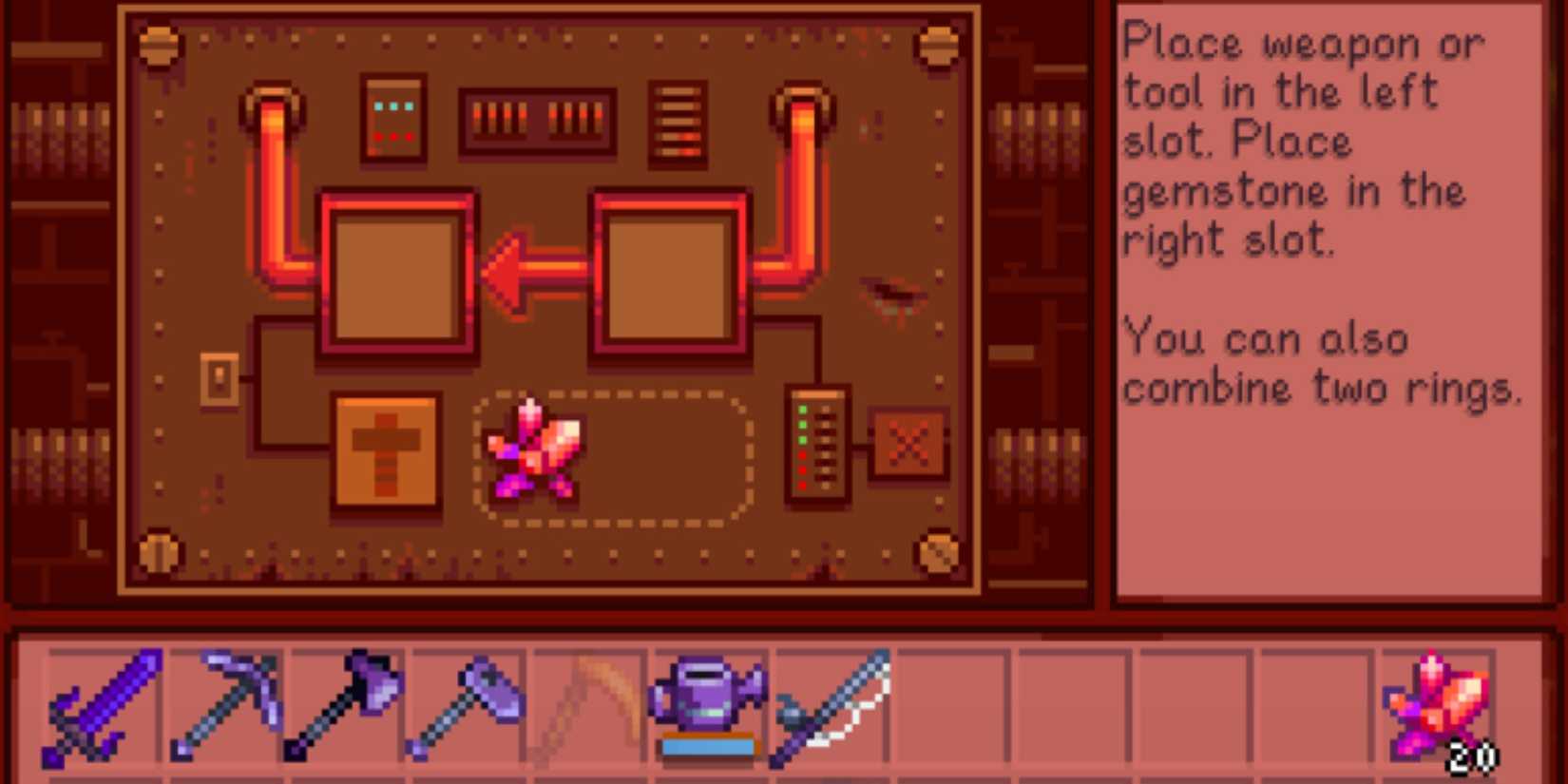 How To Forge & Enchant Weapons In Stardew Valley