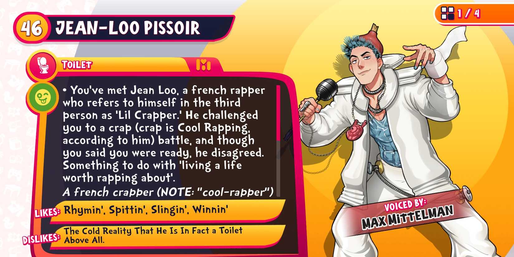 Date Everything: Jean Loo Pissoir Guide