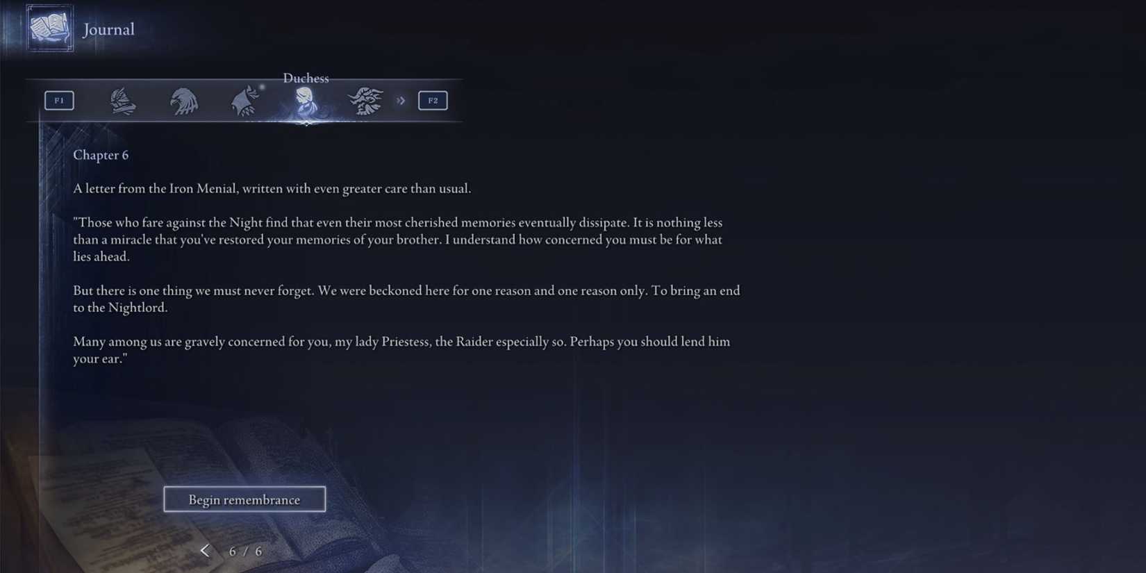 Elden Ring Nightreign: Duchess Remembrance Quest Guide