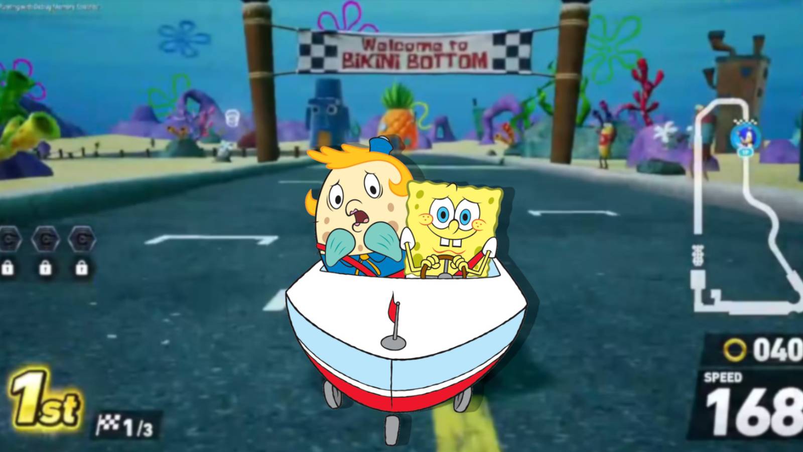Sonic Racing: CrossWorlds Will Allegedly Feature SpongeBob Characters ...