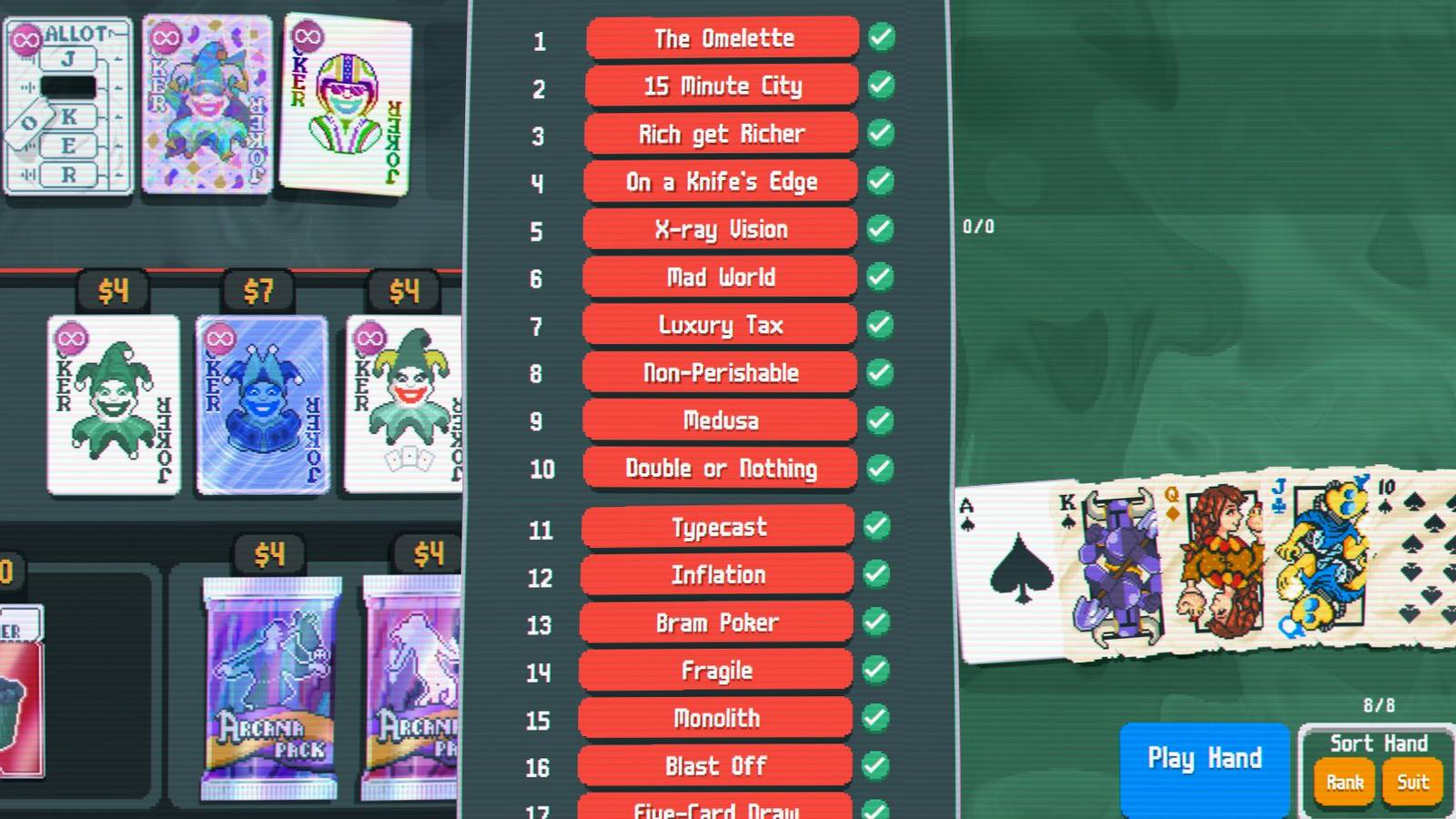 Balatro Challenge Mode Guide