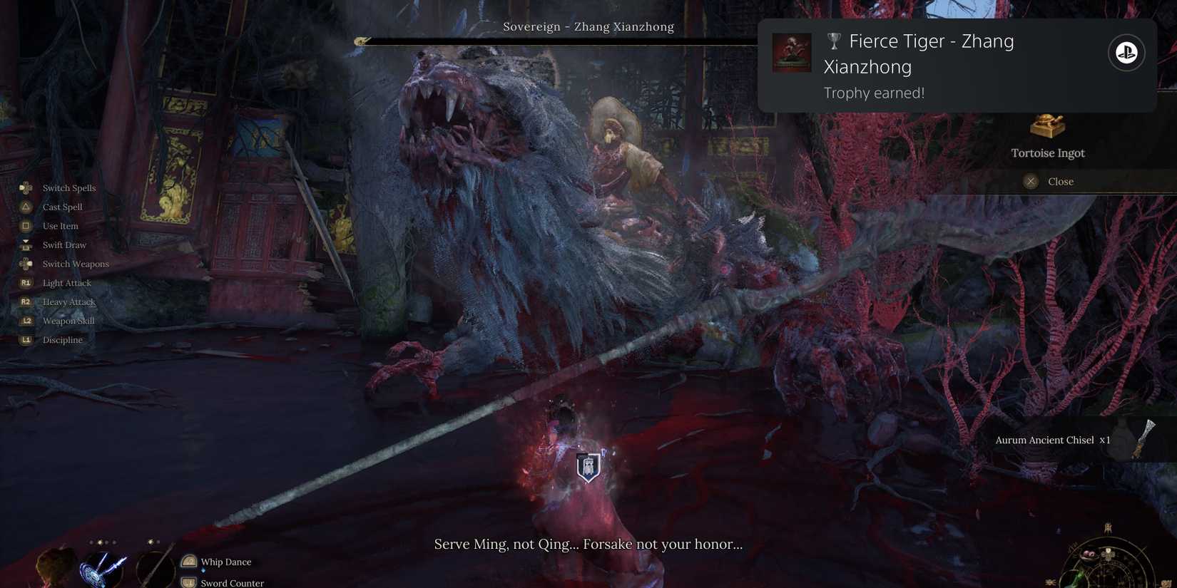 Wuchang Fallen Feathers: How To Beat Fierce Tiger