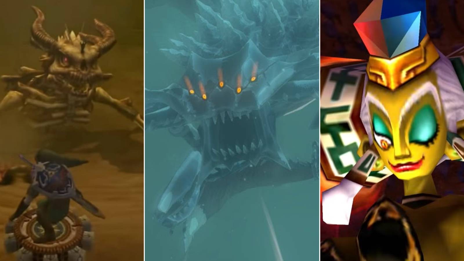 Every 3D Zelda Best Boss, Ranked