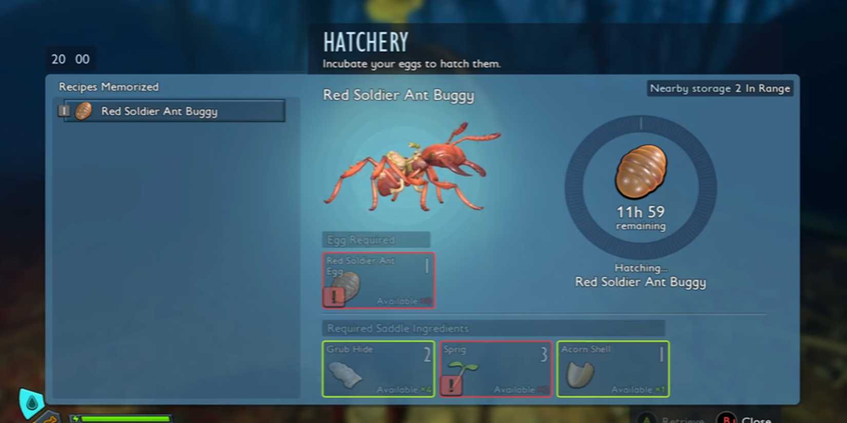 Grounded 2: How To Get The Red Ant Buggie