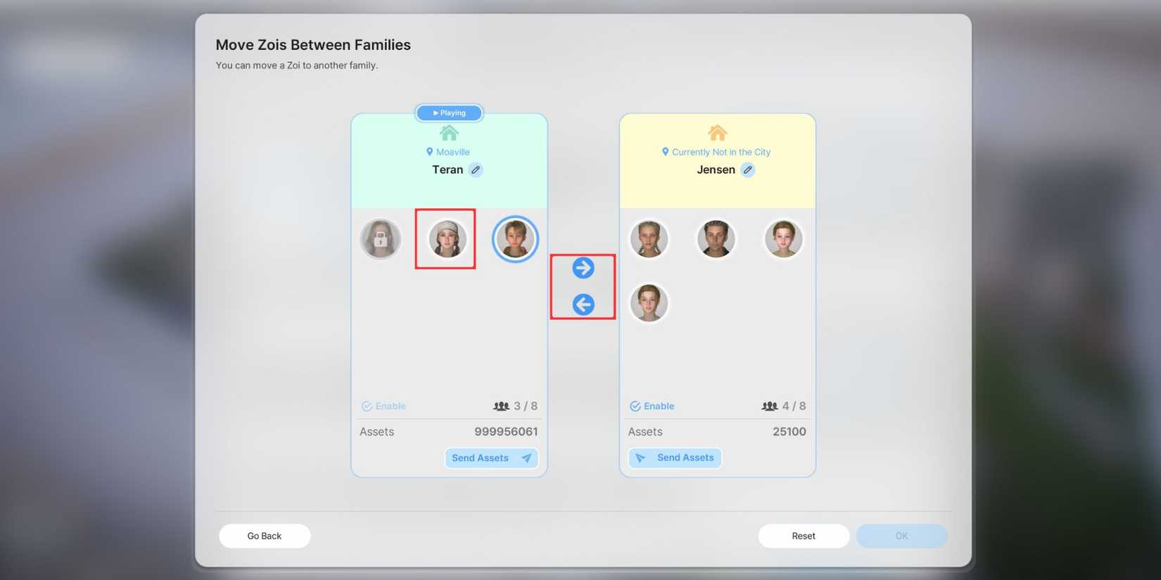 InZOI: How to Edit Families