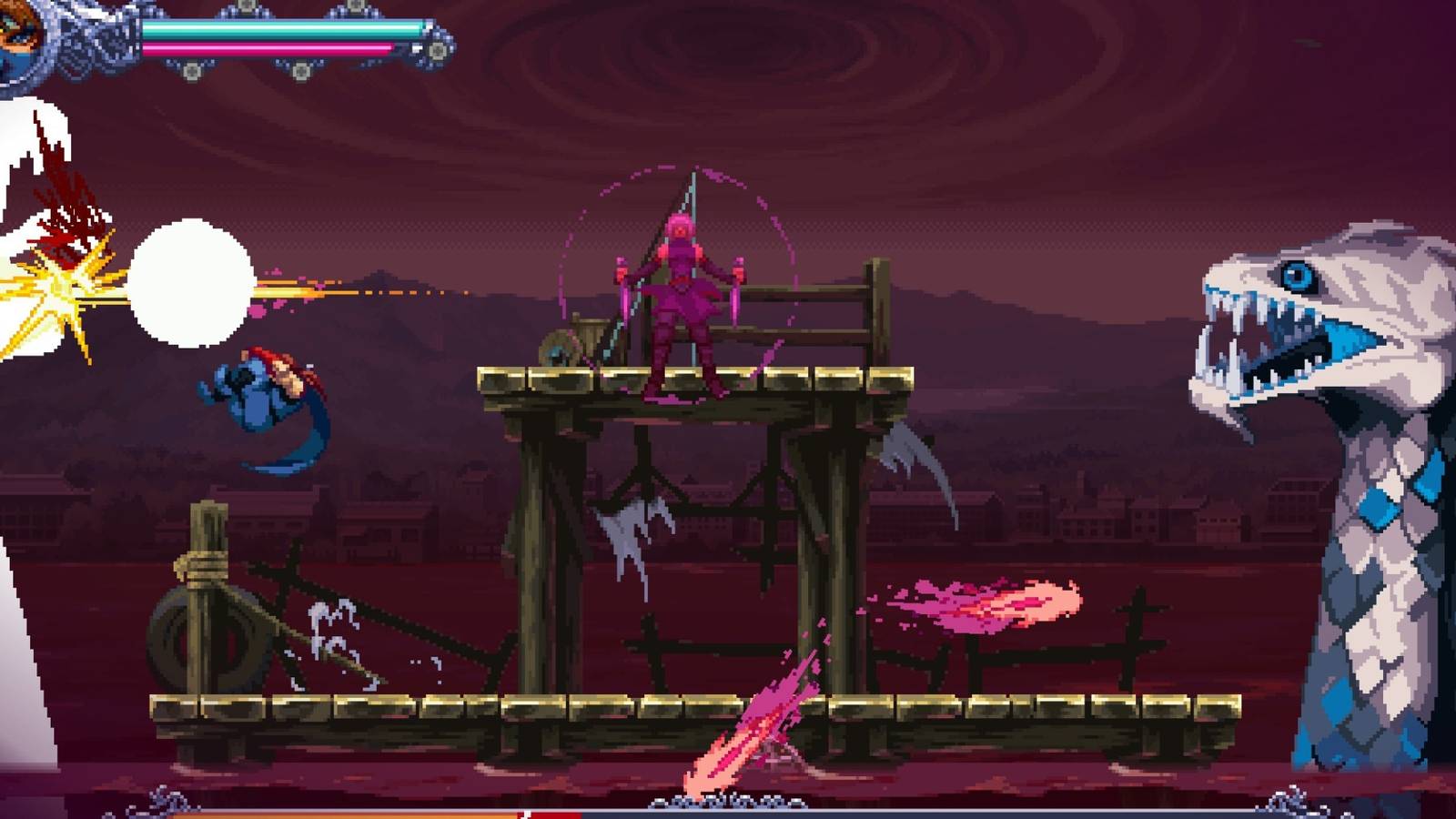 Ninja Gaiden: Ragebound: How to Beat the Twin Snakes