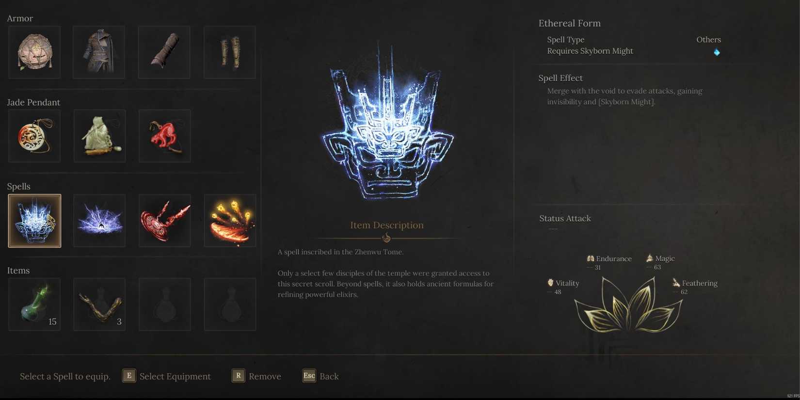 Wuchang: Fallen Feathers: Best One-Handed Sword Build