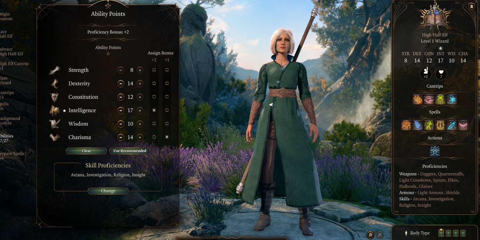 Baldur's Gate 3: Best Bladesinger Wizard Build