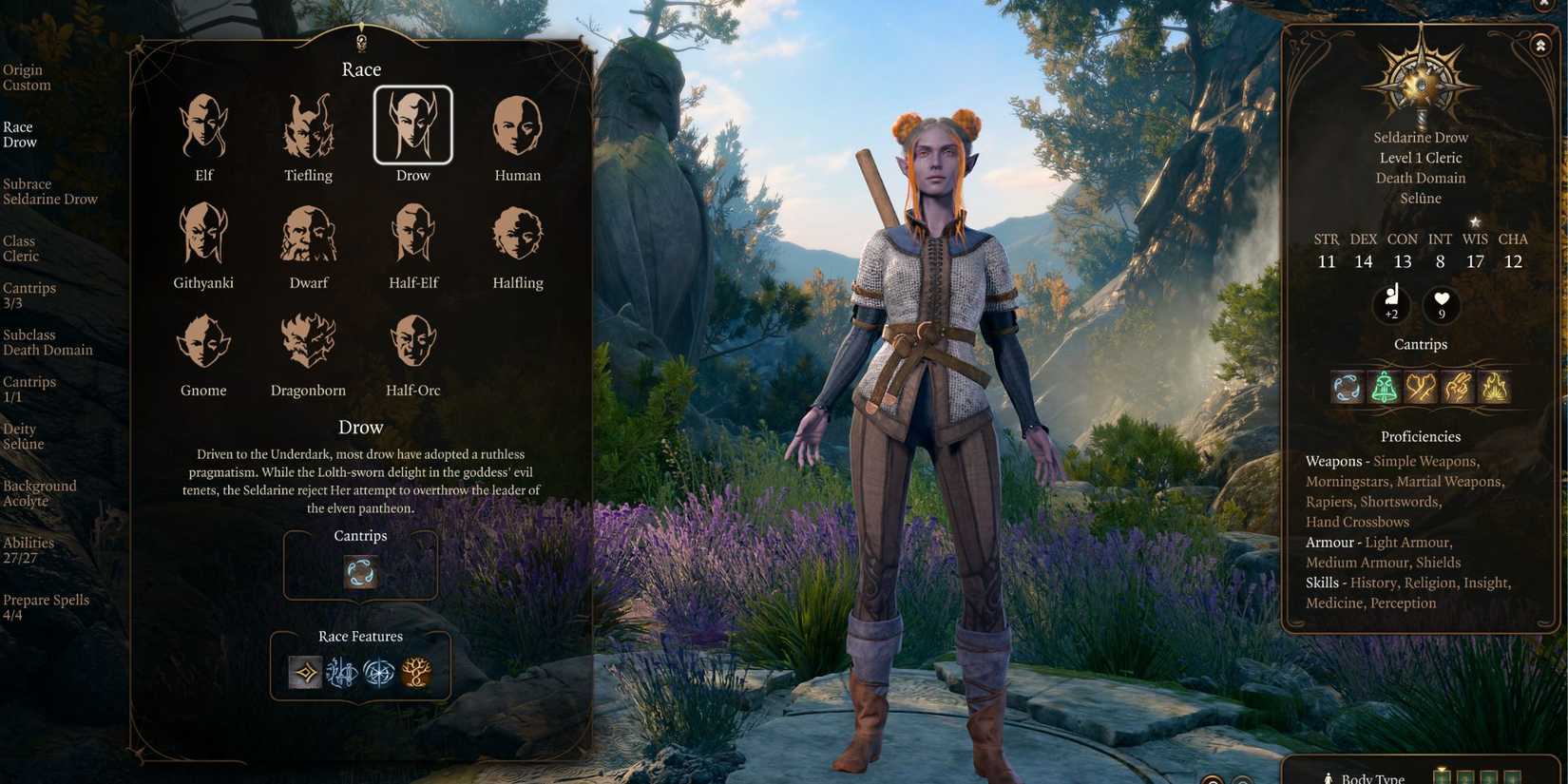 Baldur's Gate 3: Best Death Domain Cleric Build