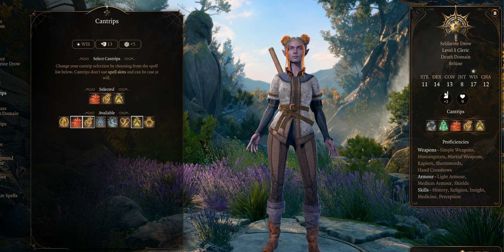 Baldur's Gate 3: Best Death Domain Cleric Build