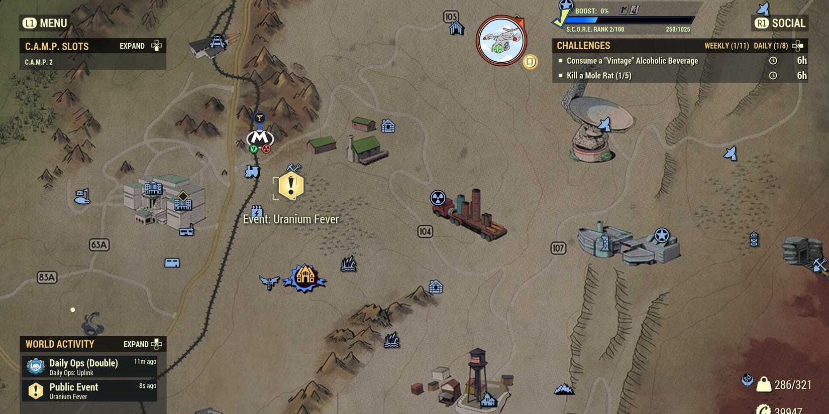 Fallout 76: Black Titanium Locations