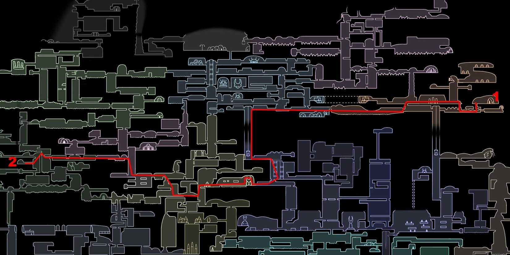 Hollow Knight: All Mask Shard Locations