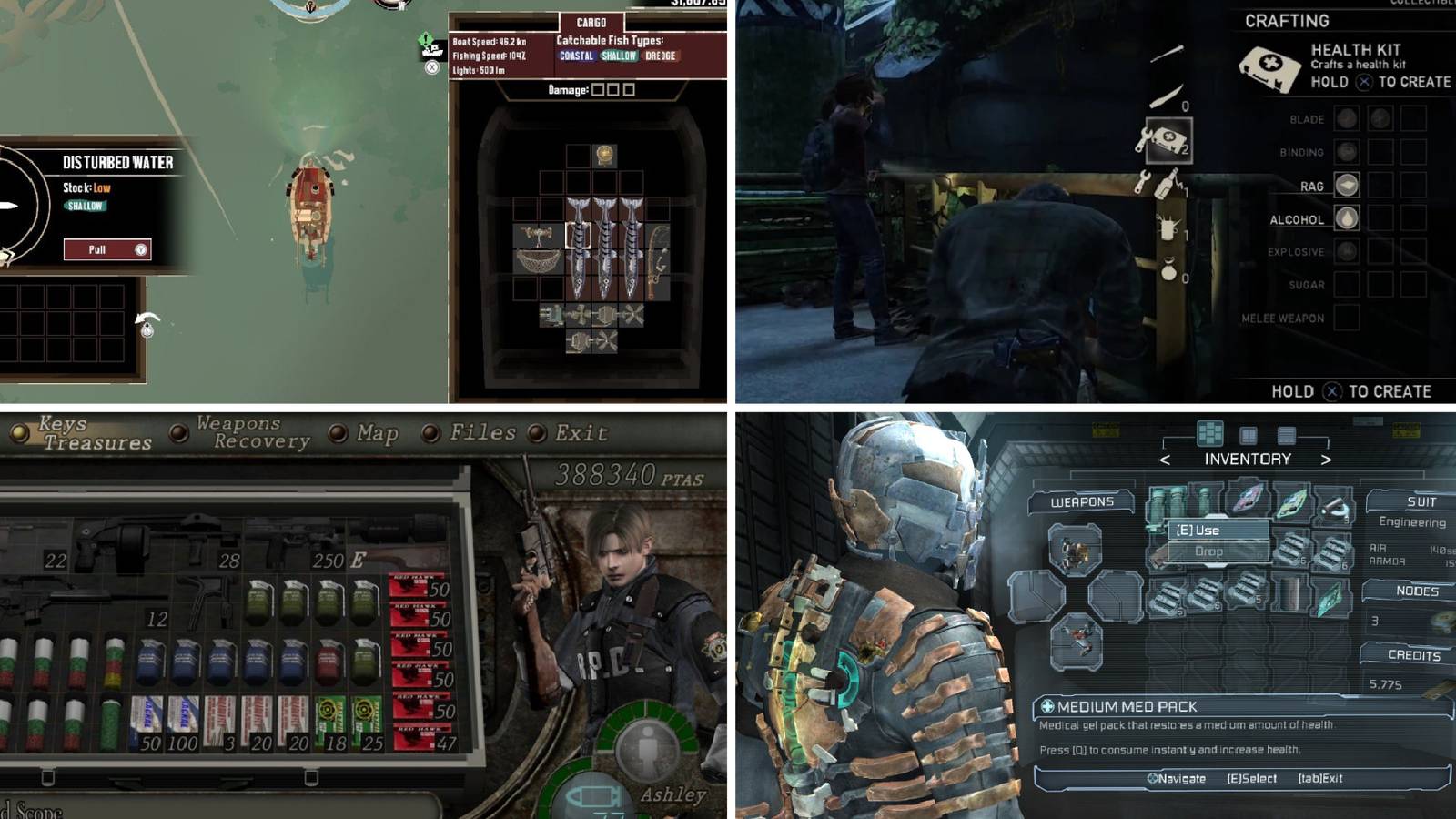 10 Horror Games with Good Inventory Management