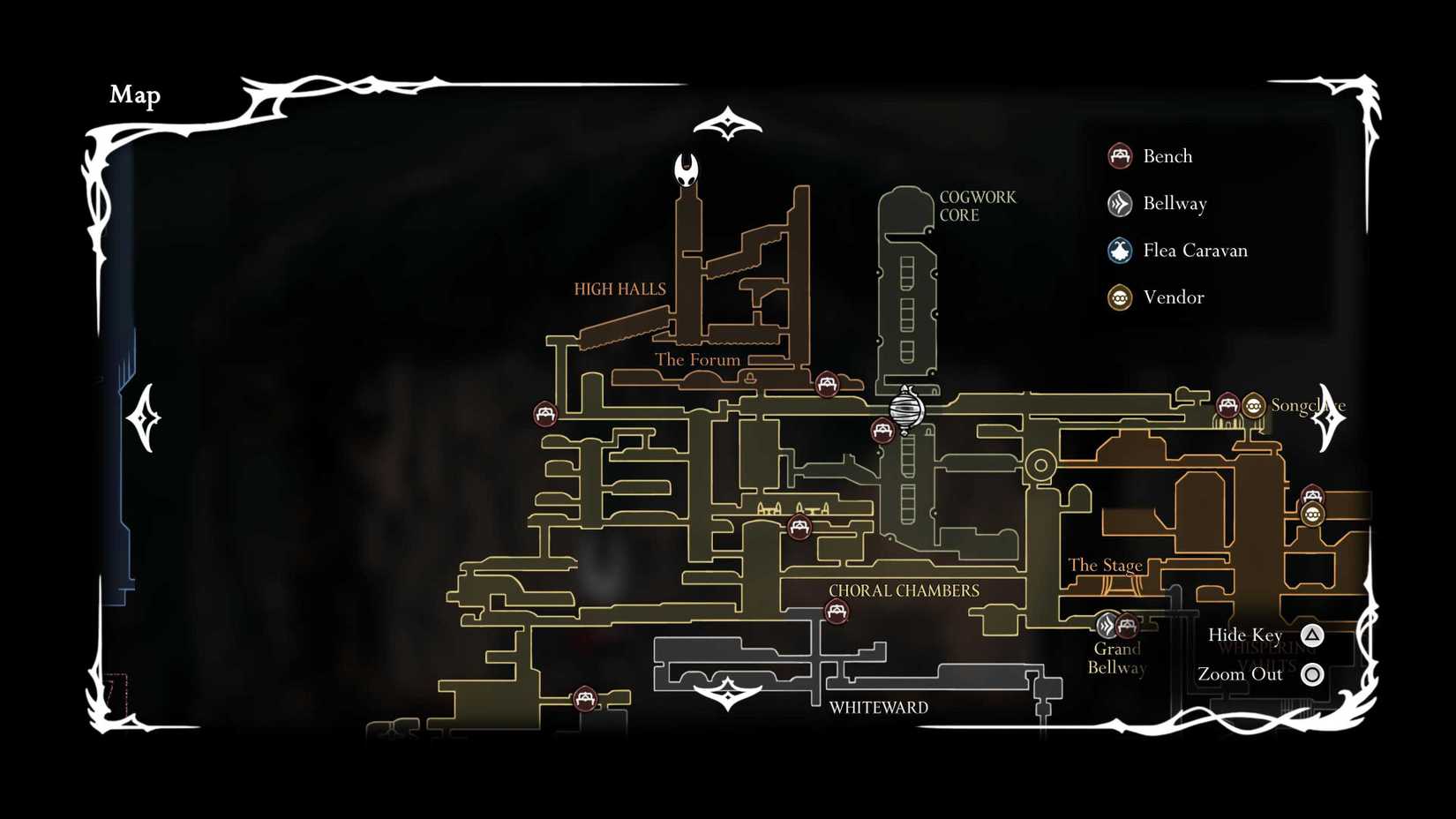 Hollow Knight: Silksong: High Halls Full Guide & Walkthrough (Conductor ...