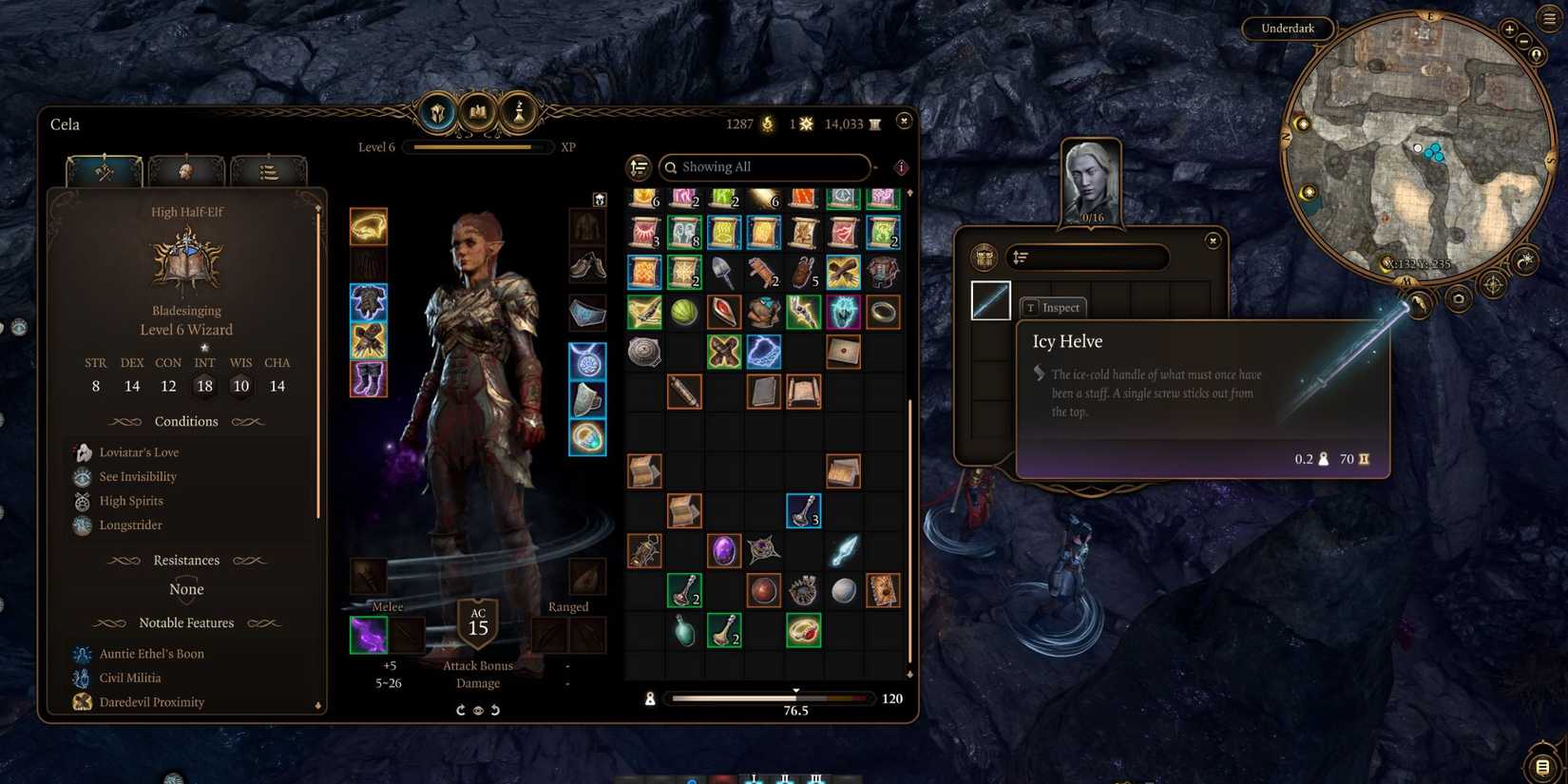 Baldur's Gate 3 Mourning Frost Location