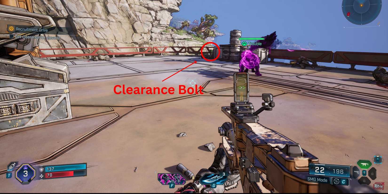 borderlands 2 claptrap stuck on elevator