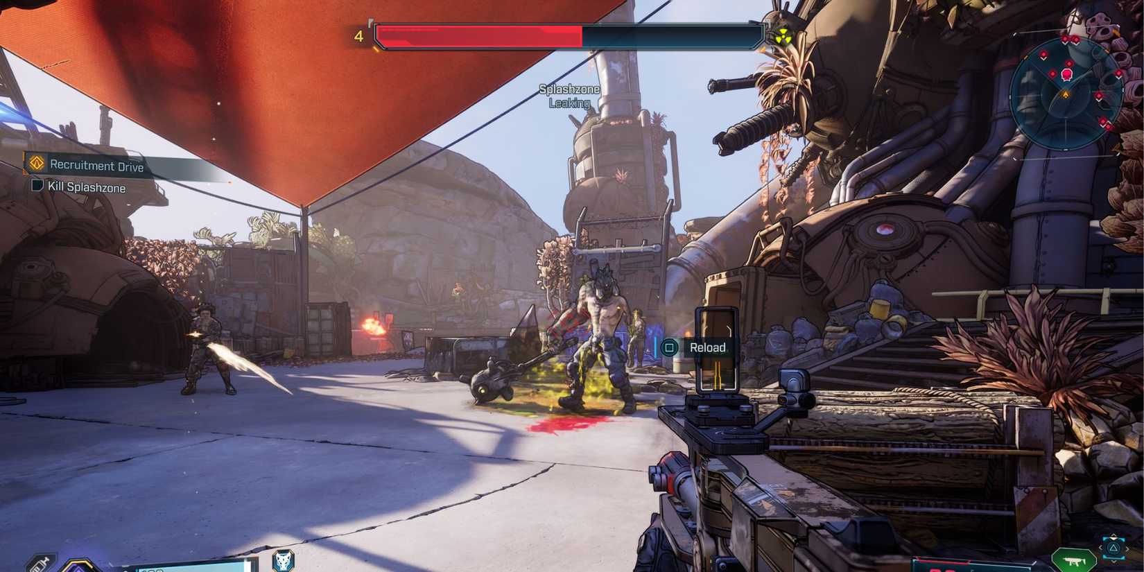 borderlands 2 claptrap stuck on elevator