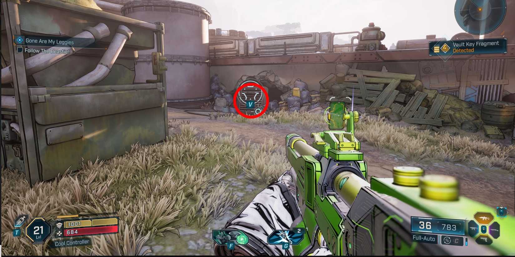 All Fadefields Vault Key Fragments in Borderlands 4