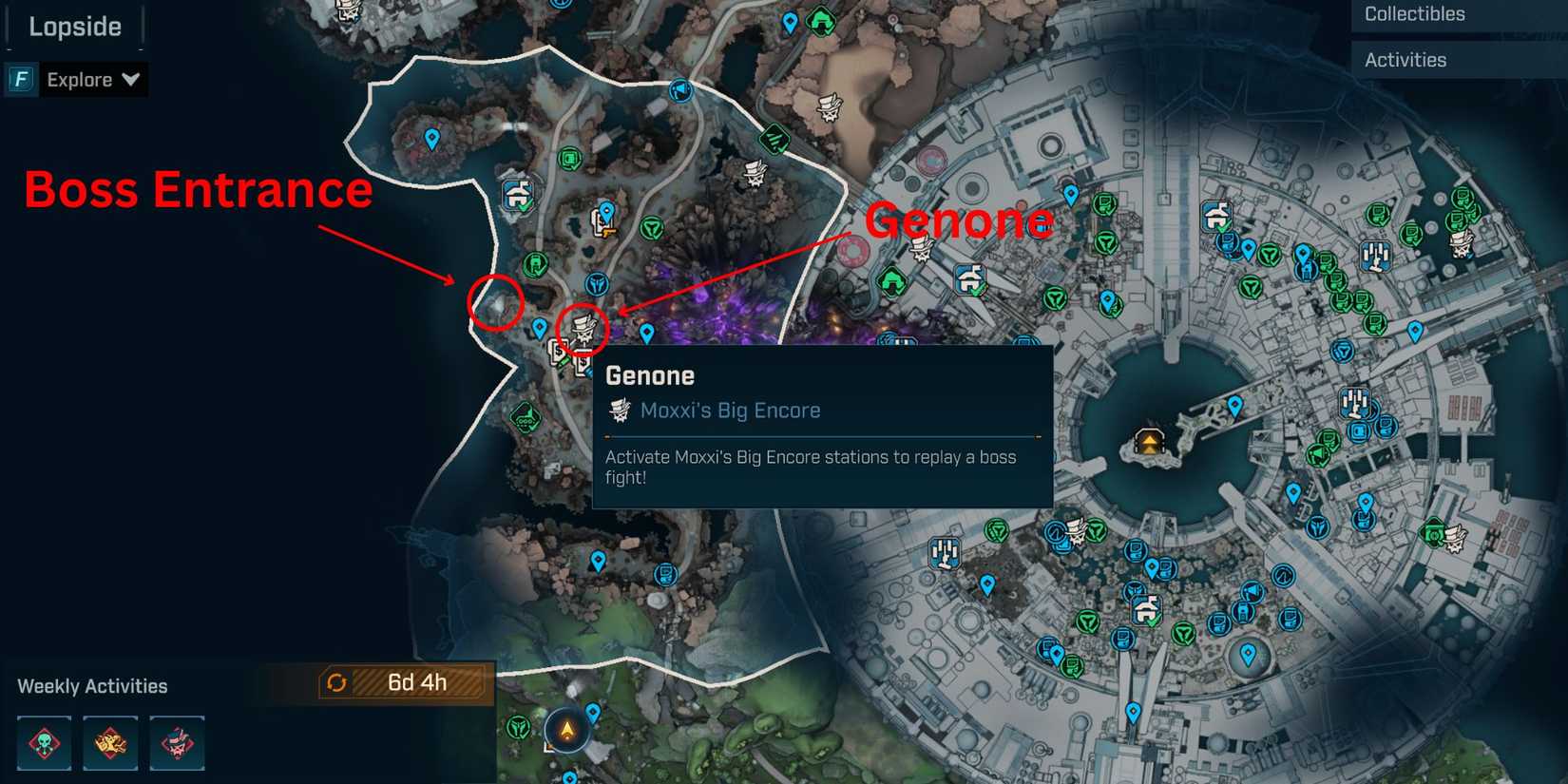 Where to find Genone in Borderlands 4