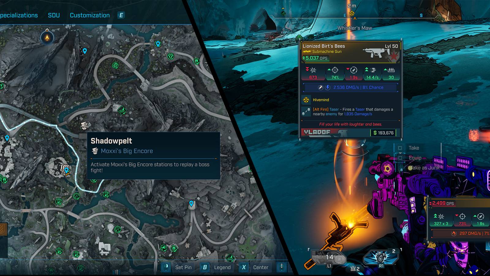 Shadowpelt Location and Loot Drops in Borderlands 4