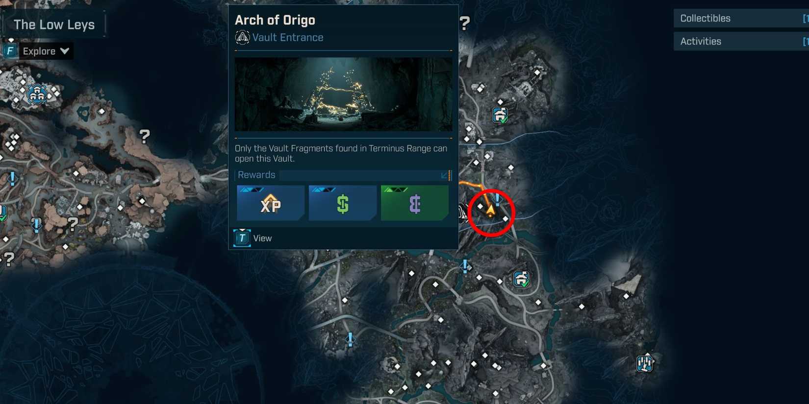 All Terminus Range Vault Key Fragment Locations in Borderlands 4