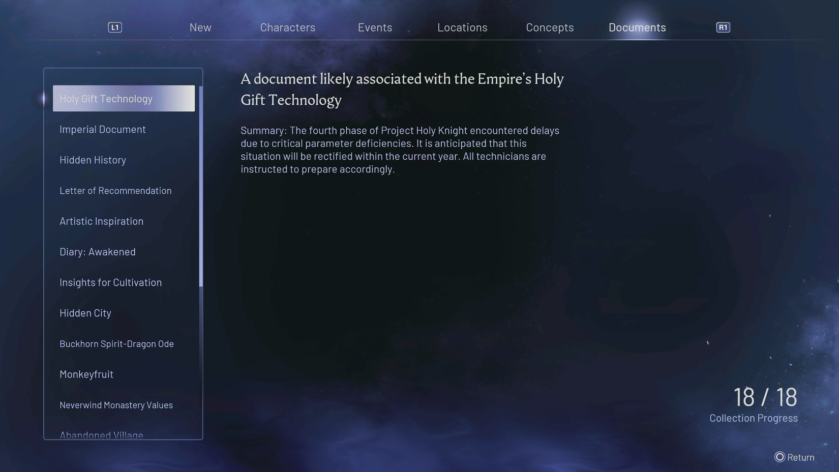 Lost Soul Aside: All Document Locations