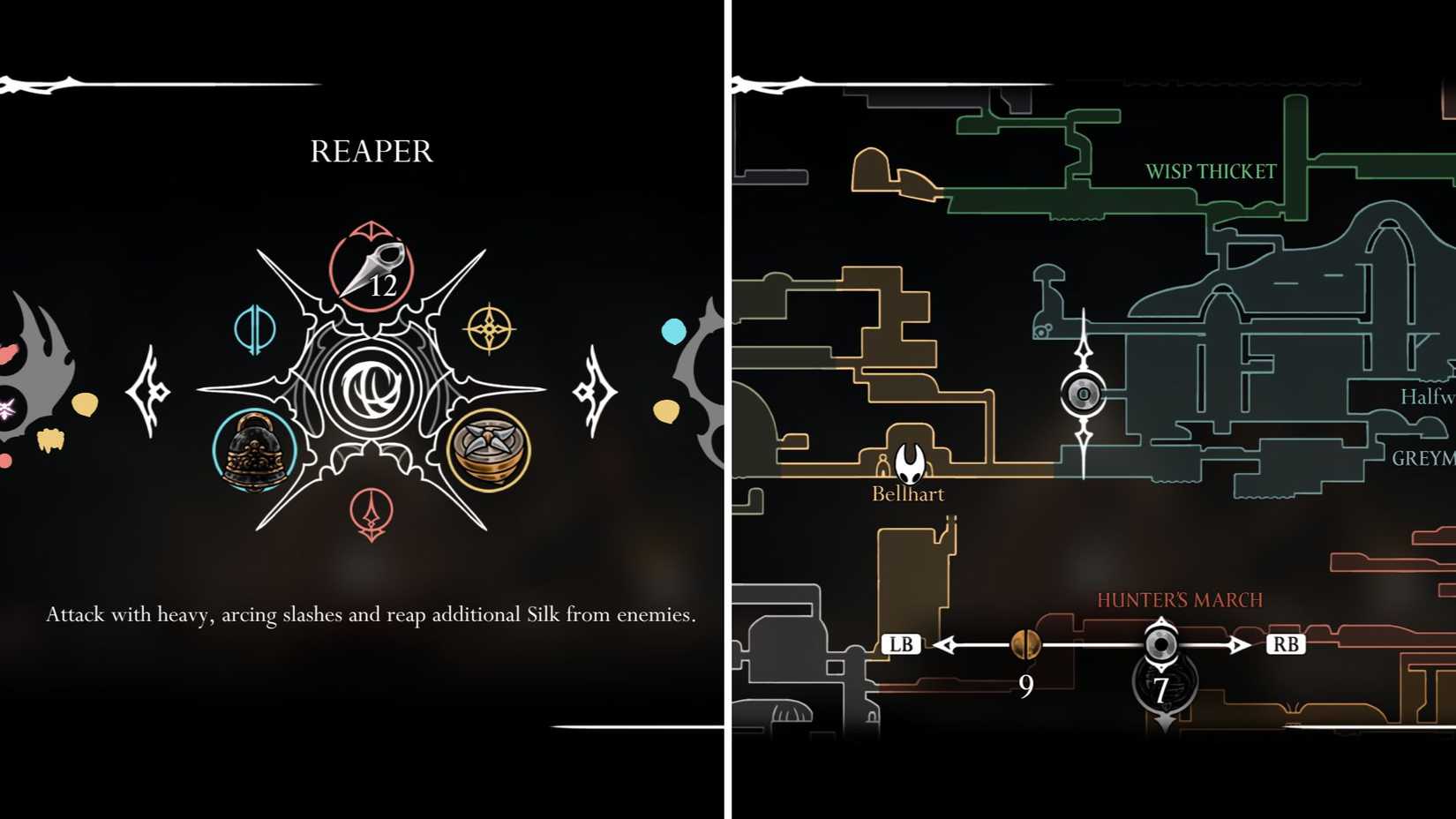 Hollow Knight: Silksong: All Crest Locations