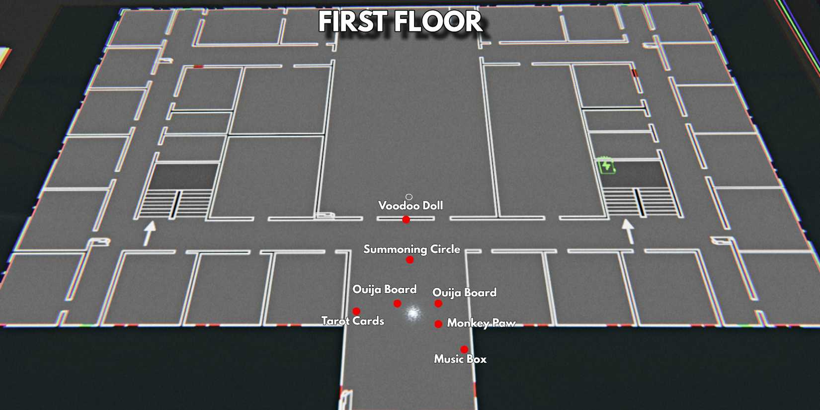 All Cursed Object Locations in Phasmophobia