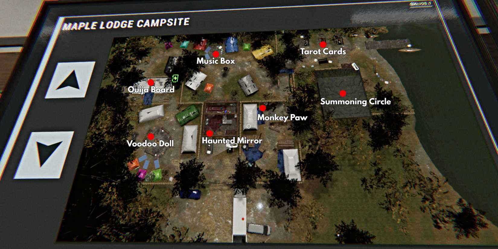 All Cursed Object Locations in Phasmophobia