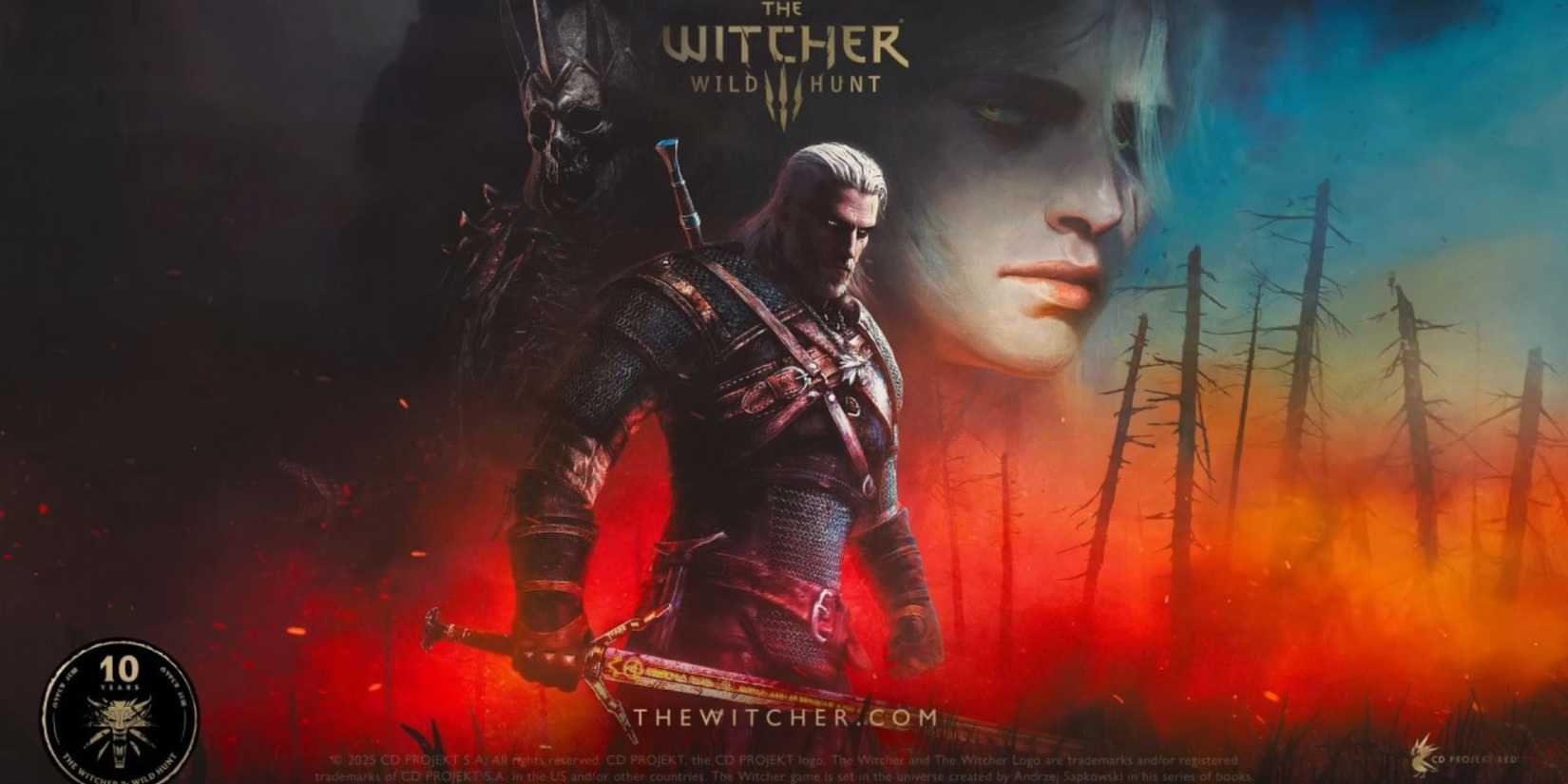 The Witcher 3 Ten Year Anniversary Edition Pulls A Skyrim
