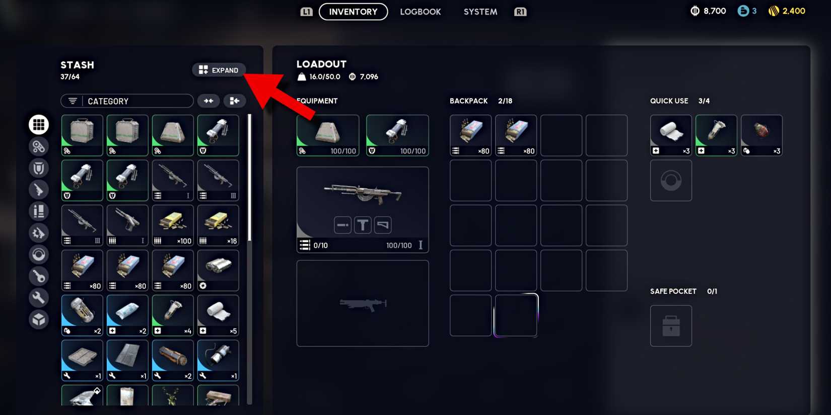 How to Expand Your Stash in ARC Raiders