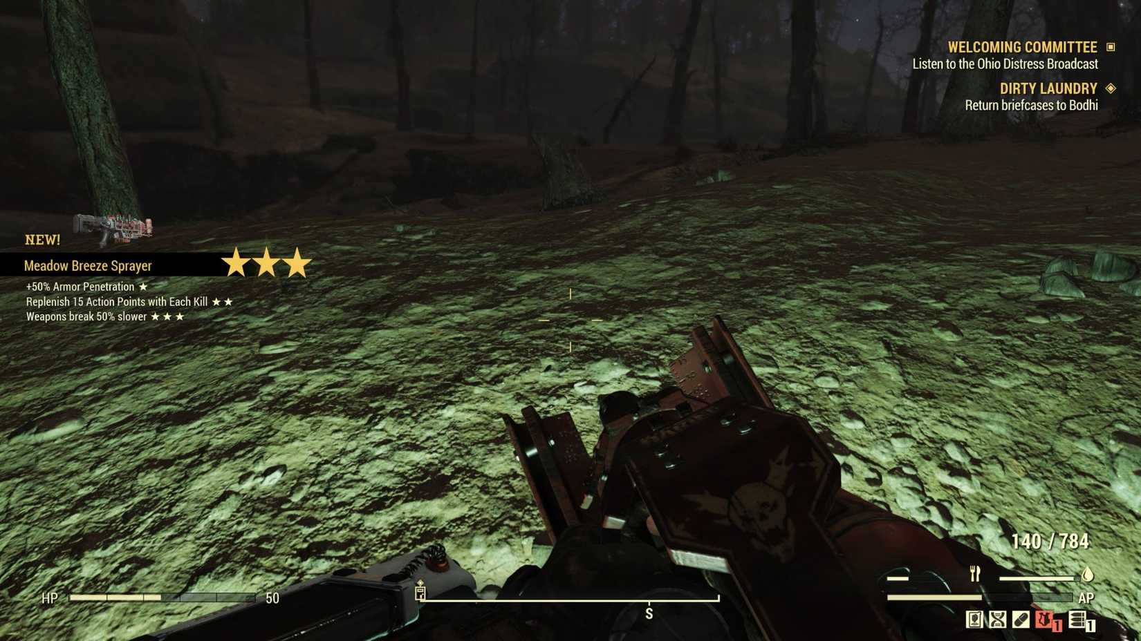 How to Get the Meadow Breeze Sprayer in Fallout 76