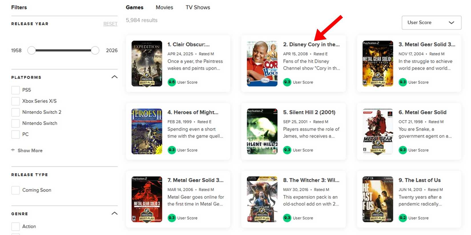 Players Are Determined To Make Cory In The House The Highest-Rated Game ...