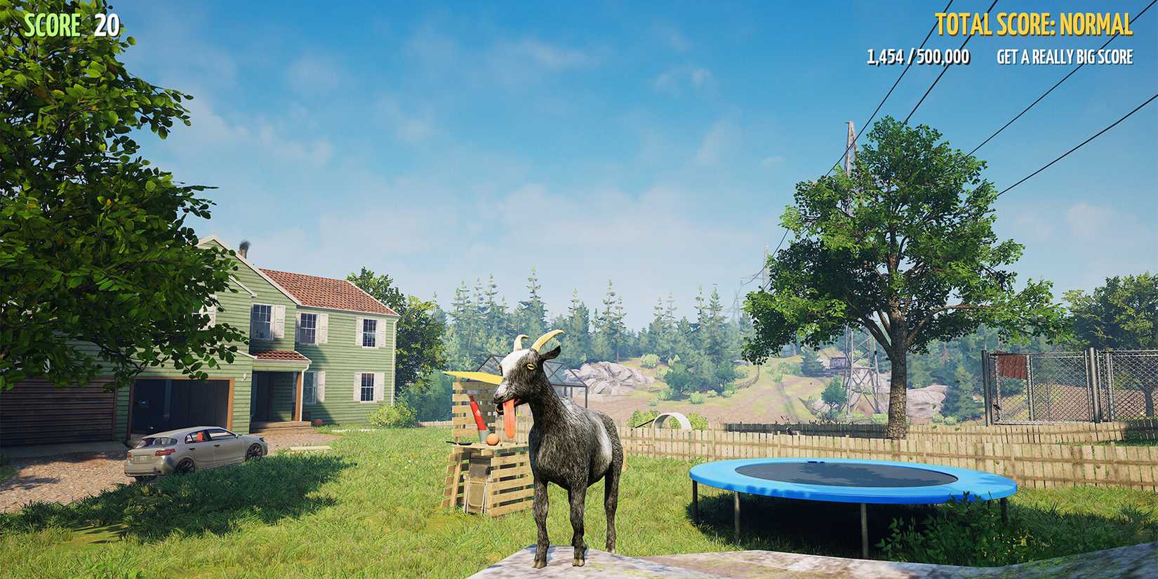 goat simulator trampoline