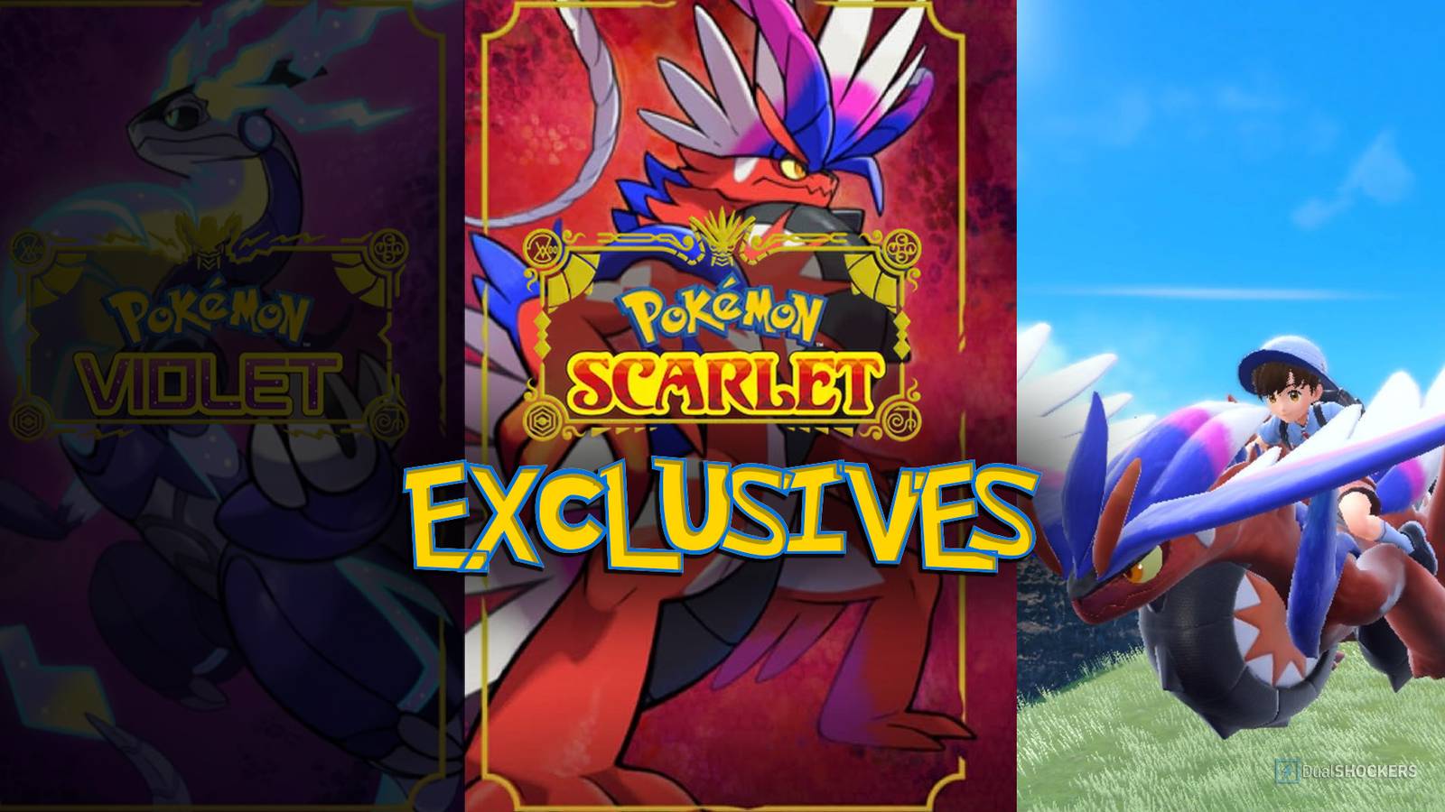 Pokemon Scarlet & Violet: All Scarlet Exclusive Pokemon