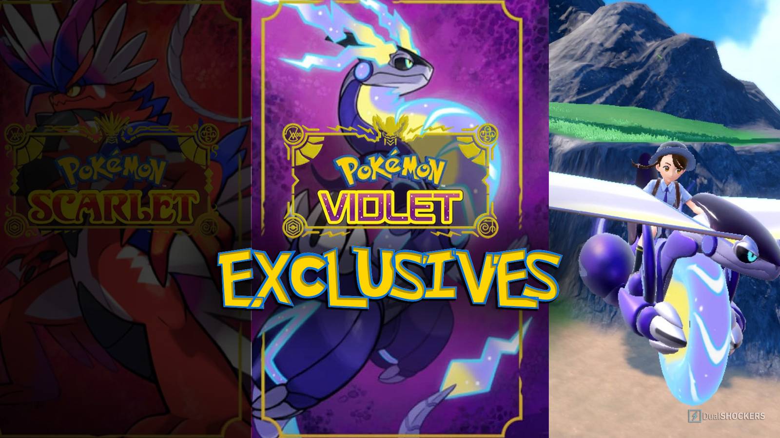 Pokemon Scarlet & Violet: All Violet Exclusive Pokemon