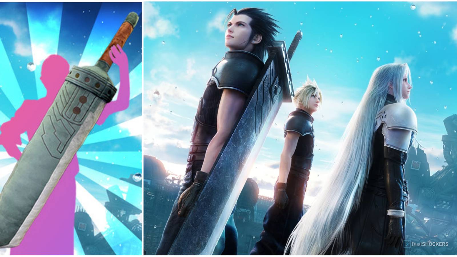 Square-Enix Creates Life-Sized Plush Buster Sword As Contest Prize