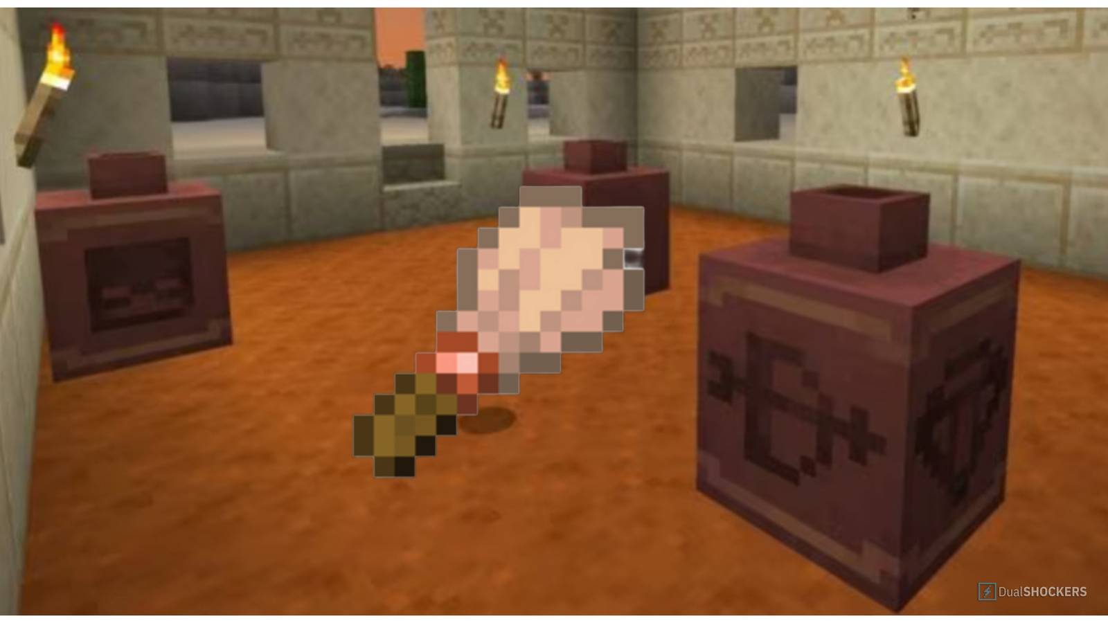 Minecraft: How To Use The Archeology Brush