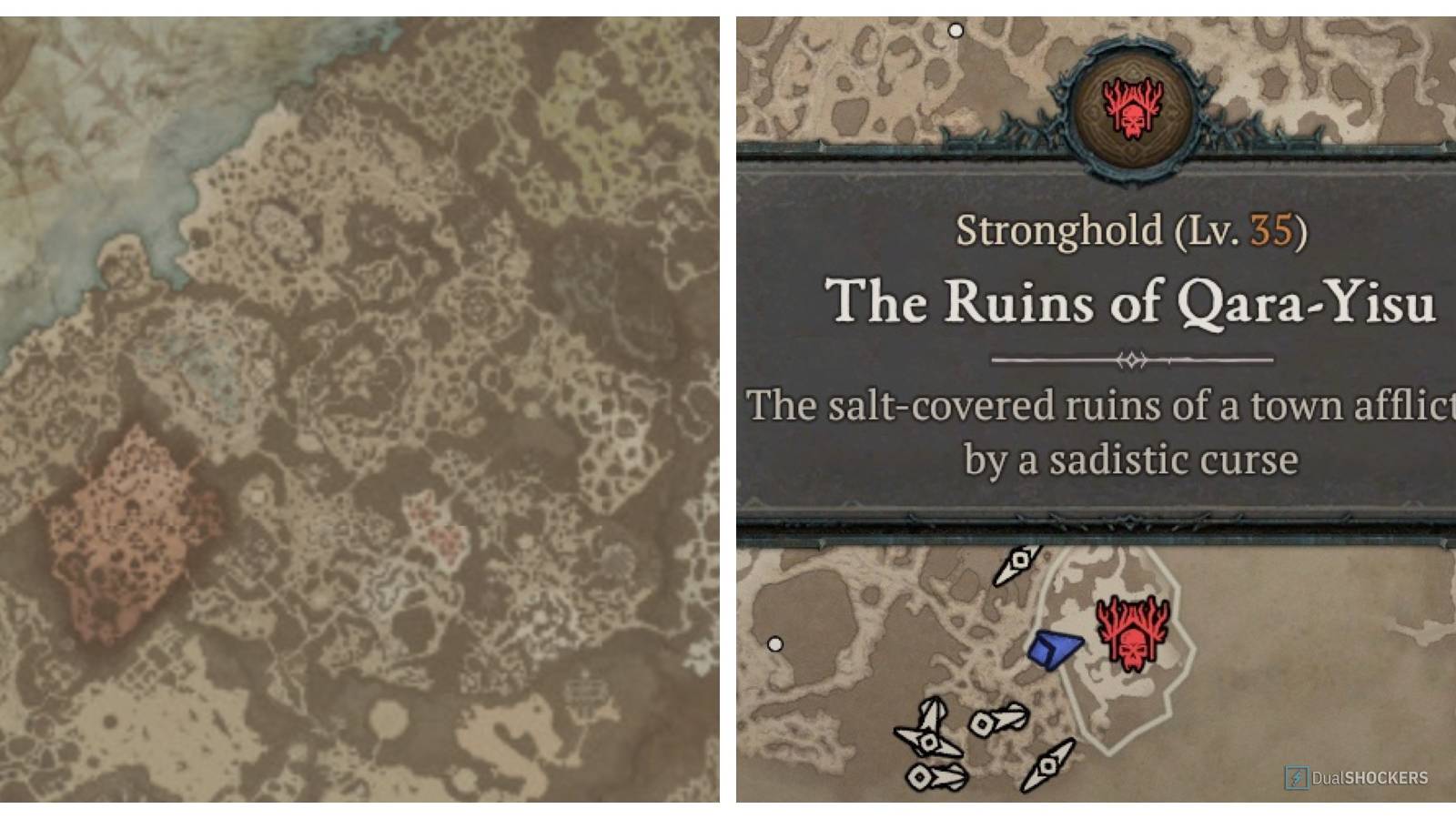 Diablo 4: All Stronghold Locations In Dry Steppes