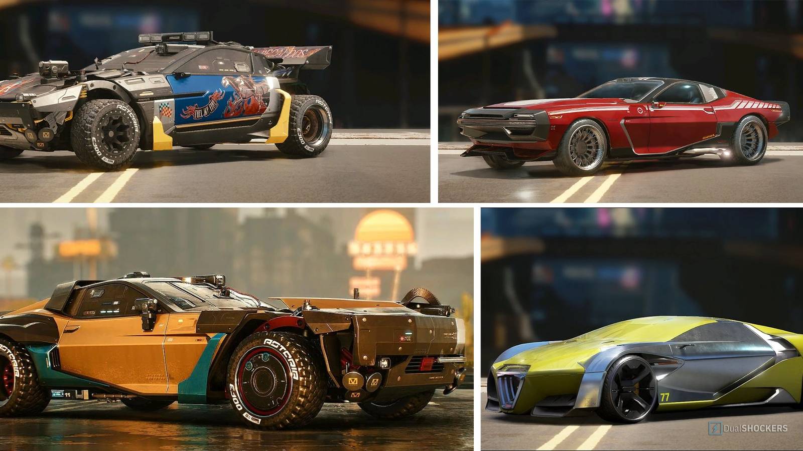 Cyberpunk 2077: 10 Fastest Cars