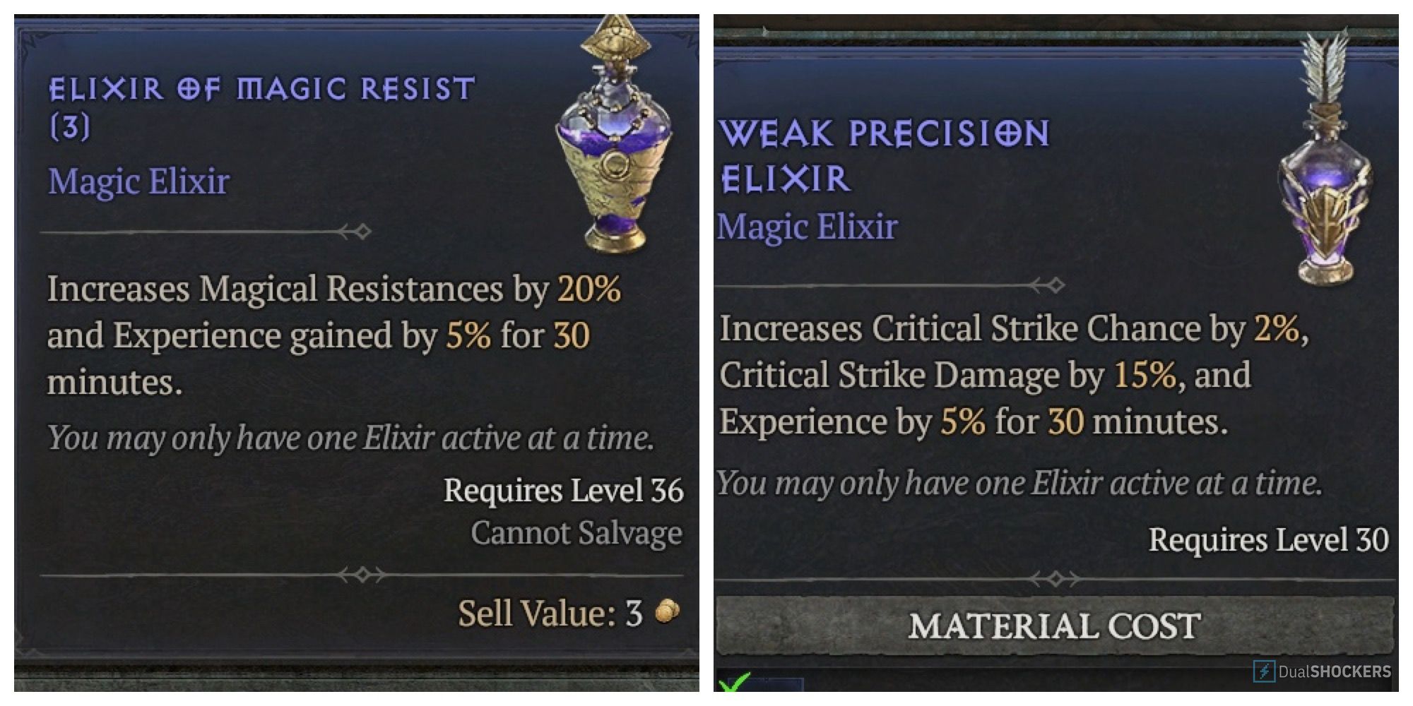 Diablo 4: 10 Best Elixirs And How To Craft Them