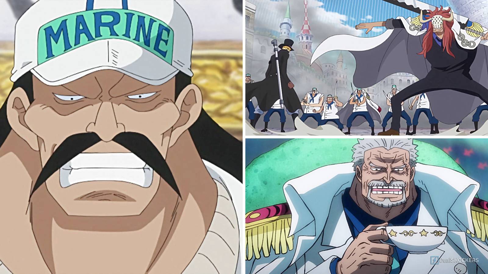 These Vice Admirals Are the Marines’ True Powerhouses in One Piece