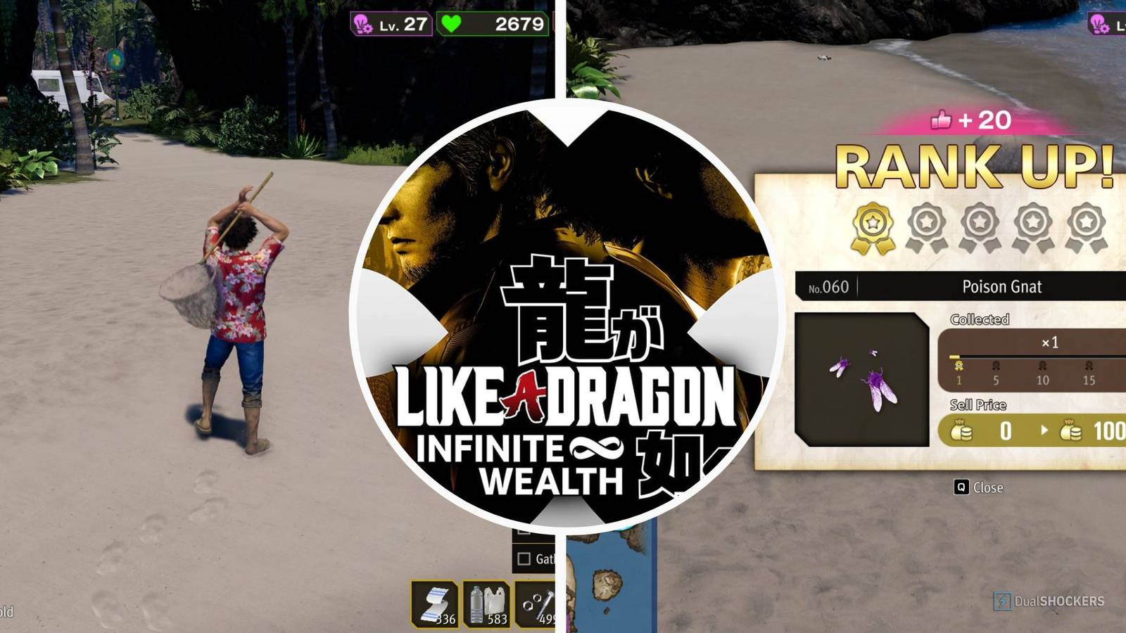 Like A Dragon: Infinite Wealth - How To Catch Bugs