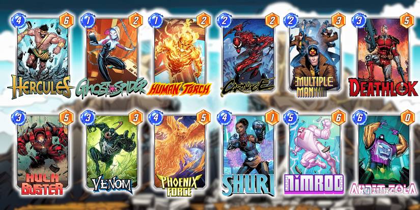 phoenix force marvel snap deck