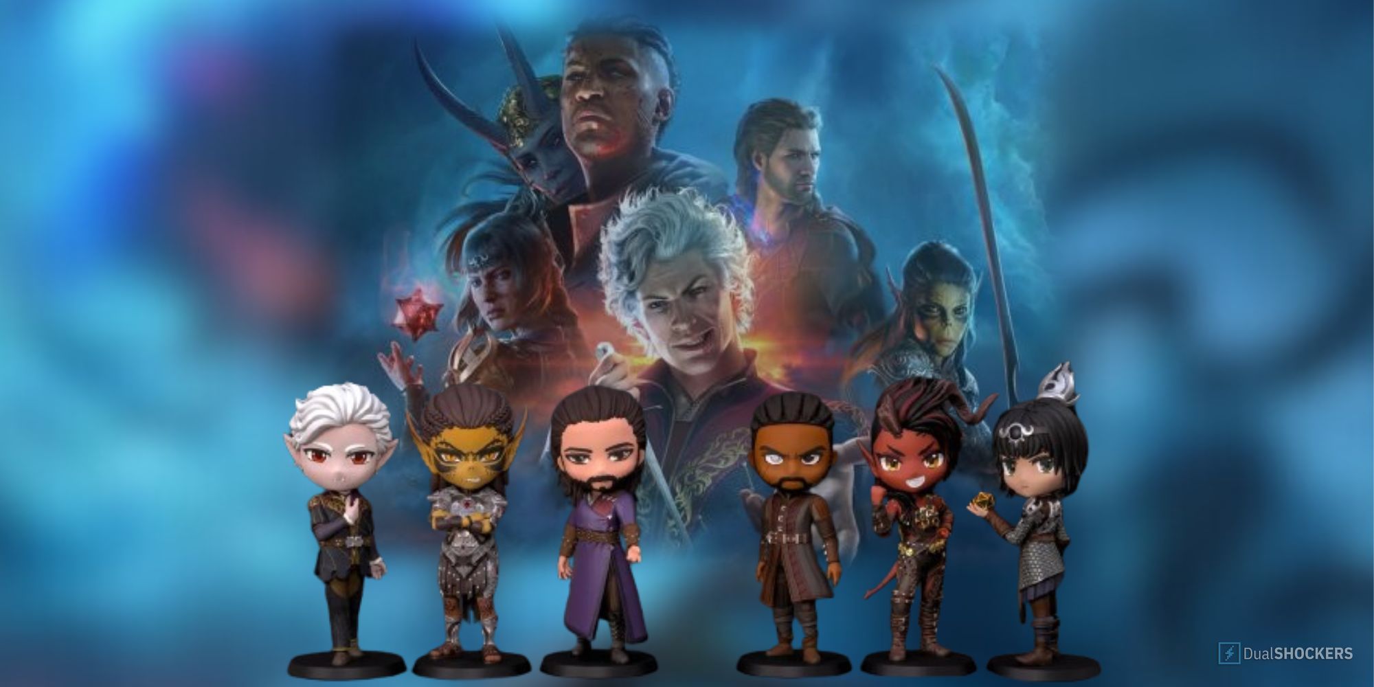 Baldur's Gate 3 Chibi Figures Turn Astarion, Shadowheart And More Into ...