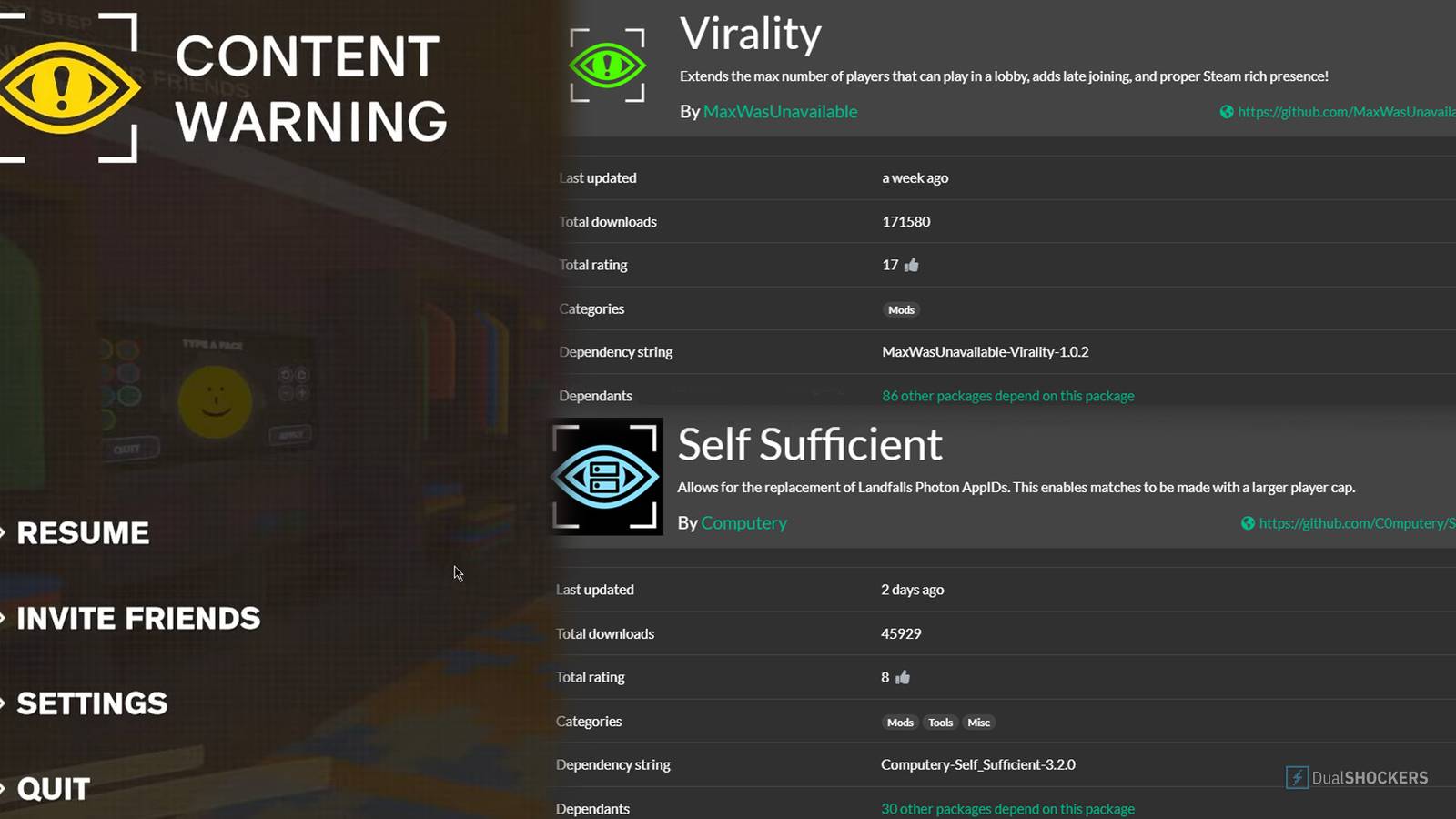 Content Warning: How To Play With More Players