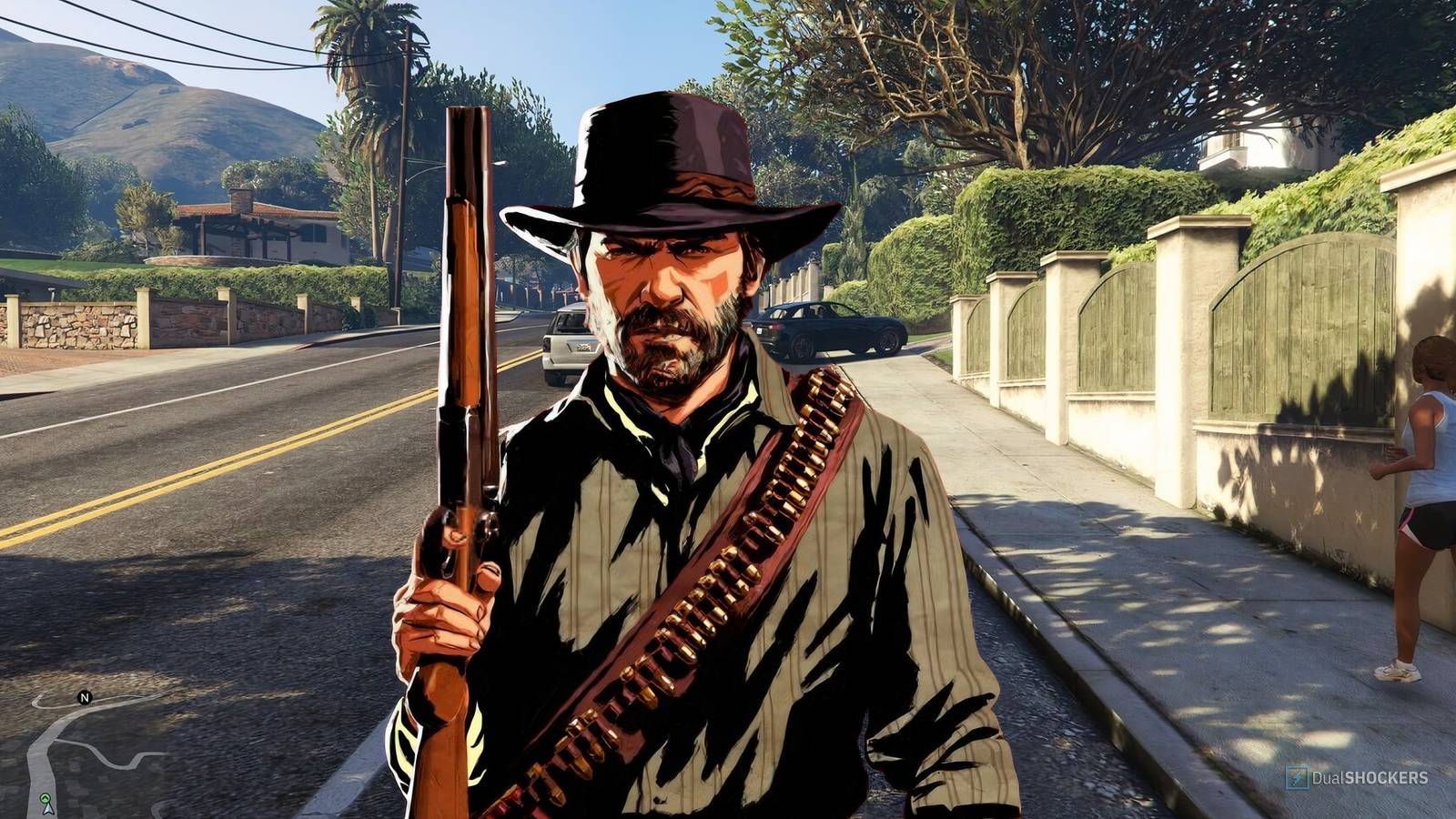 GTA Online Leroy O’Neil Most Wanted Mission Has An Iconic RDR2 Easter Egg